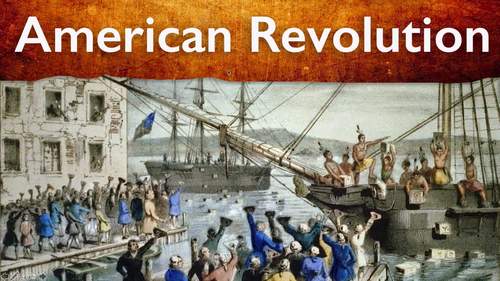 5. American Revolution (PowerPoint or Google Slides) by Lessons in ...