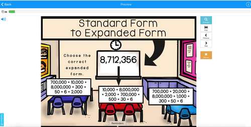 Place Value Boom Cards | Standard to Expanded Form | Distance Learning