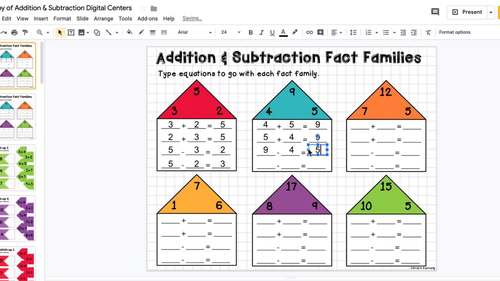 Digital Math Centers: Addition & Subtraction Activities by Kristin Kennedy