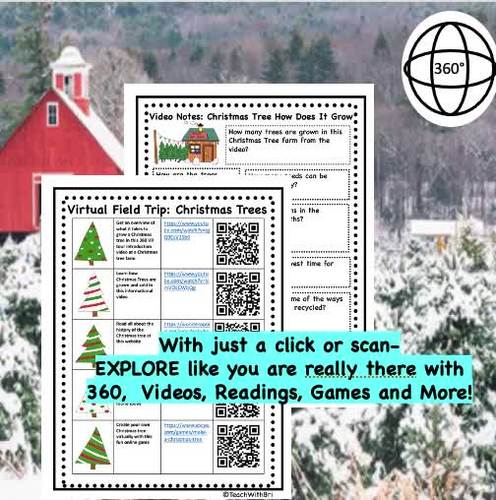 Christmas Tree Farm Virtual Field Trip and History by TeachWithBri