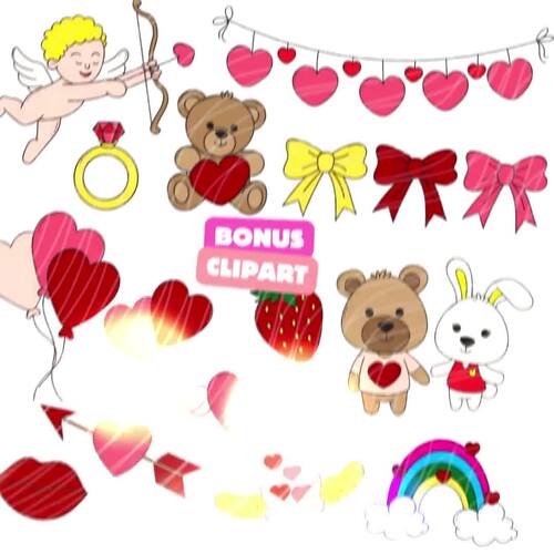 Cute Valentines day Alphabet bulletin board room decor, valentines day ...