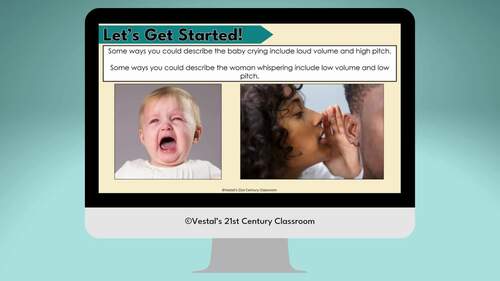 Sound Presentation - PowerPoint and Google Slides (VA Science SOL 5.5)