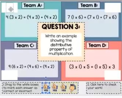 Digital Multiplication and Division Three Yesses and a No Activity