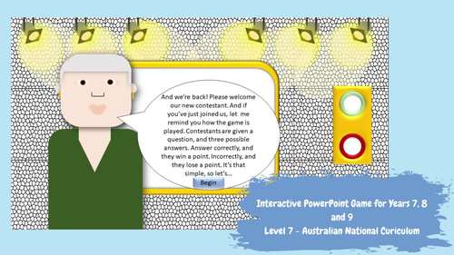 Australian Political System PowerPoint Game Years 7 - 9 Civics and ...