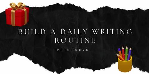Build a Daily Writing Routine by LIB Anatomy school | TPT