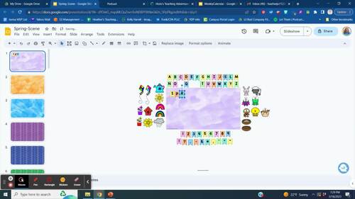Build Your Own Spring Scene: Use for fun, keypad practice, behaviors ...