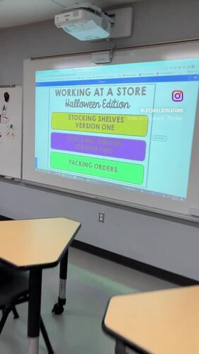 Job Skills - Life Skills - Halloween - Vocational Skills - Boom Cards - CBI