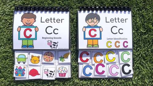 Letter C Alphabet Adapted Books | Matching and Errorless Learning