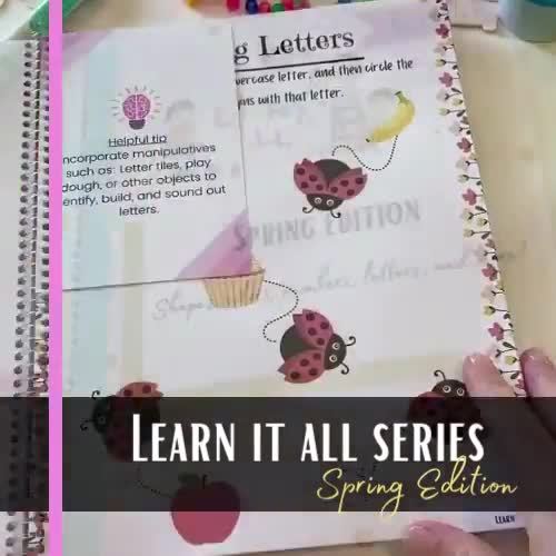 Spring Worksheets, no prep, print and go math and ELA pages by ...