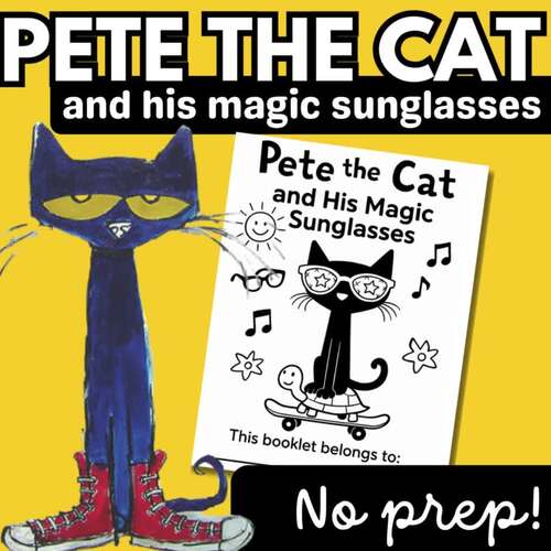 Pete the Cat and His Magic Sunglasses Book Study | SEL Activities ...