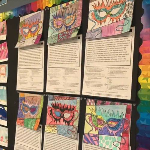 ELA & Art: Nonfiction Reading Comprehension Passages and Questions BUNDLE