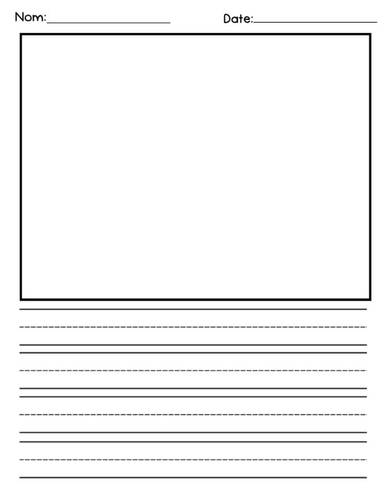 WINTER Writing Prompts for FRENCH Kindergarten Grade 1 BUNDLE | TPT