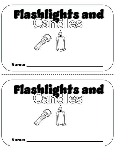 Flashlights and Candles - Illumination Easy Reader | TPT