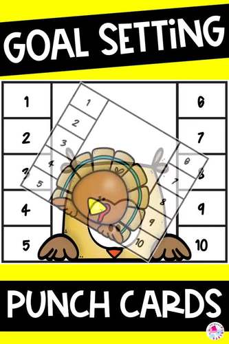 BEHAVIOR REWARD PUNCH CARDS - WOODLAND ANIMALS by Primary Piglets