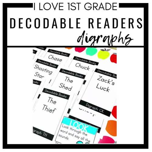 Printable Decodable Books Digraph Books Beginning Readers Science of ...