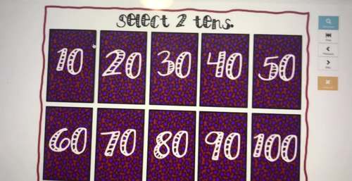 Representing 10s and 100s BOOM Cards Deck by Stars in the Making