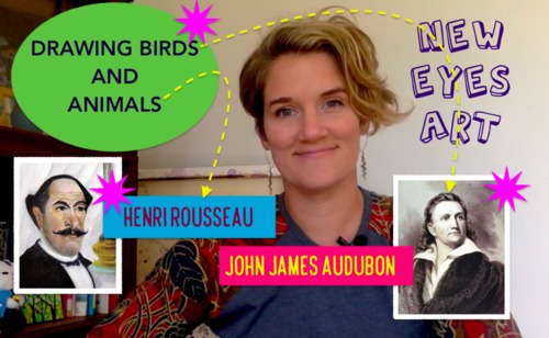 Drawing Lesson with Art History! Birds with Audubon and Animals with ...