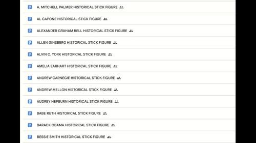 IMPERIALISM BUNDLE (HIGH SCHOOL U.S. History) Google Doc Stick Figures