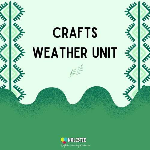 The Weather Unit for ESL BUNDLE by HOLISTIC English Resources by ROSA ...