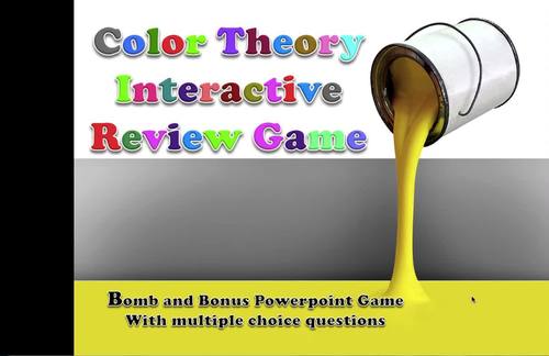 Color Theory Interactive Powerpoint Review Game. by Art With Benalisa
