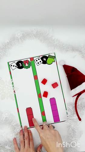 Christmas Math Practise Activities Counting Practise Activities ...