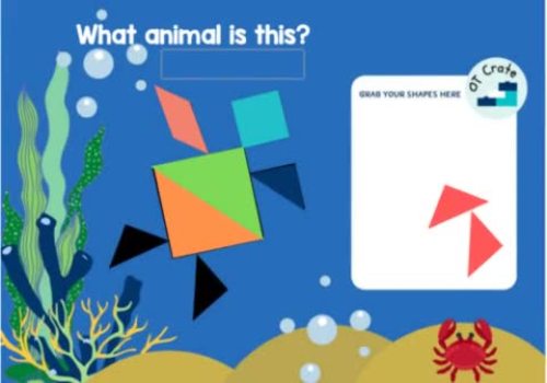Boom Cards™ Animal Tangrams by OT crate | TPT