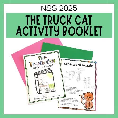 The Truck Cat Activity Booklet | National Simultaneous Storytime 2025