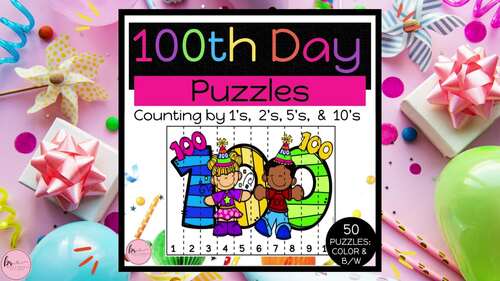 100th Day of School BUNDLE by Bella Roman Boutique | TPT