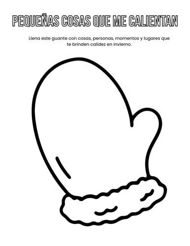 In Spanish! Winter Art Activities Printables / SEL / Mindfulness