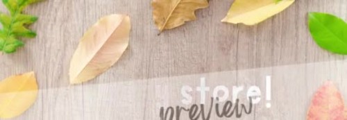 TPT Store Design | Rotating Animated Quote Box Banner | Nature Themed