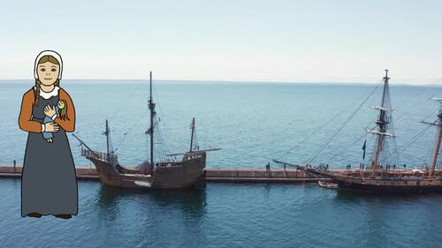 The Mayflower STEM Challenge Density Lab & History Pilgrims for Grades 6–8