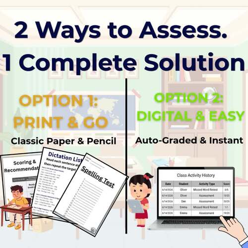 1st Grade Beginning of the Year Assessment | Phonics Screener ...