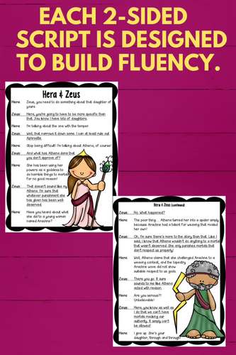 Partner Plays: Greek Mythology by Deb Hanson | Teachers Pay Teachers