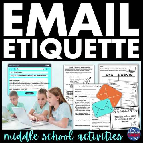 Email Etiquette How to Write a Professional Email Back to School ...