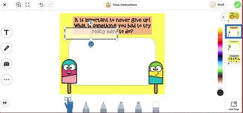 Sticks Back to School Preloaded Seesaw and Printable Activities | TPT