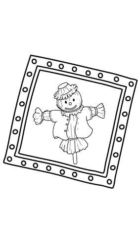 Printable Fall Coloring Pages, Autumn, Pumpkin, Scarecrow, Halloween ...