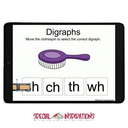 DIGRAPHS Task Cards | Print & Digital | Google Slides™ by Special ...