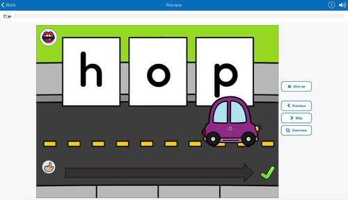 Read and Match Short O Words Blending Boom Cards™ by My Teaching Story