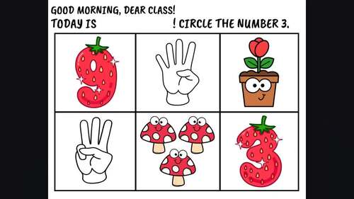 May Morning Messages | PreK & Kindergarten Morning Meeting Google Slides