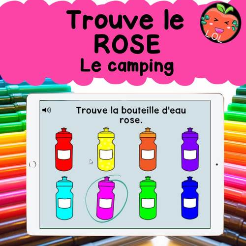 Trouve le ROSE Reconnaître les couleurs | Cartes BOOM avec audio | Le ...