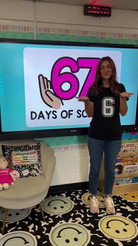 Fun 67 Activities for the 67th Day of School! Six Seven Activities 1st ...