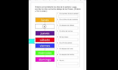 Spanish Google Drive Activities Google Slides and Google Forms Digital ...