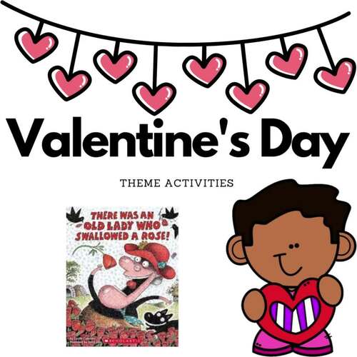 There was an Old Lady Who Swallowed a Rose Book Companion (Boom Cards ...