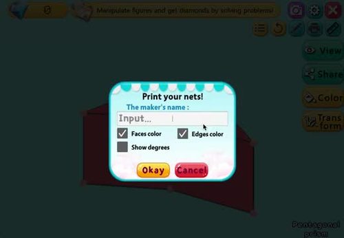 3D Shapes + Origami Maker Software by All That 3D Math | TpT