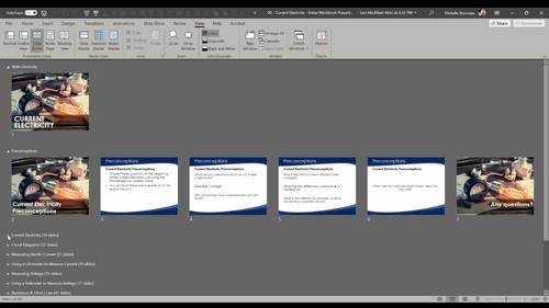 Current Electricity Workbook | Current, Circuits Unit, Ohm's Law ...