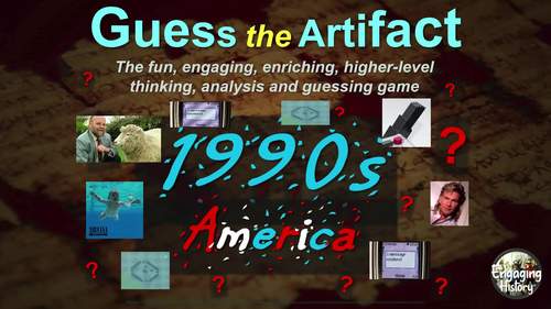 1990s America - “Guess the artifact” game: fun, engaging PPT w pictures ...