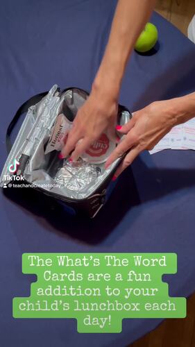 FREE SAMPLE 2nd and 3rd Grade Homeschool Vocabulary Word Cards for May