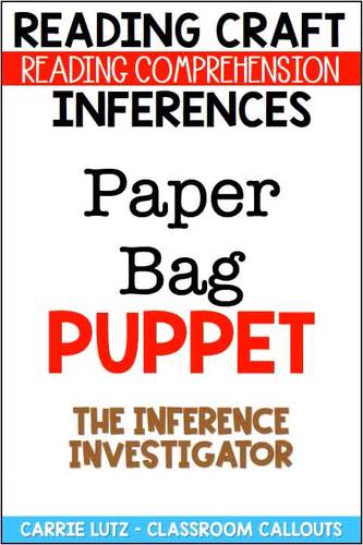 Inference Investigator Craft - Inferring Graphic Organizers | 1st Grade ...