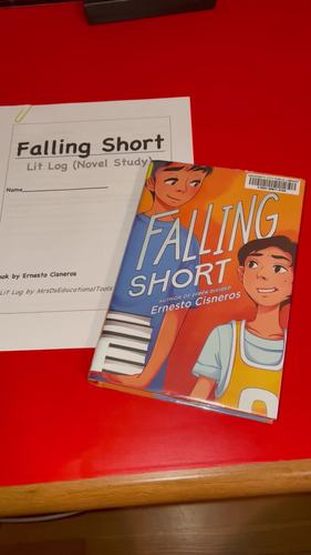 Falling Short Lit Log (Novel Study) by MrsDsEducationalTools | TPT