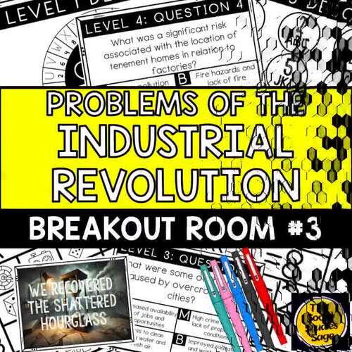 Problems of the Industrial Revolution Reading Comprehension Breakout ...